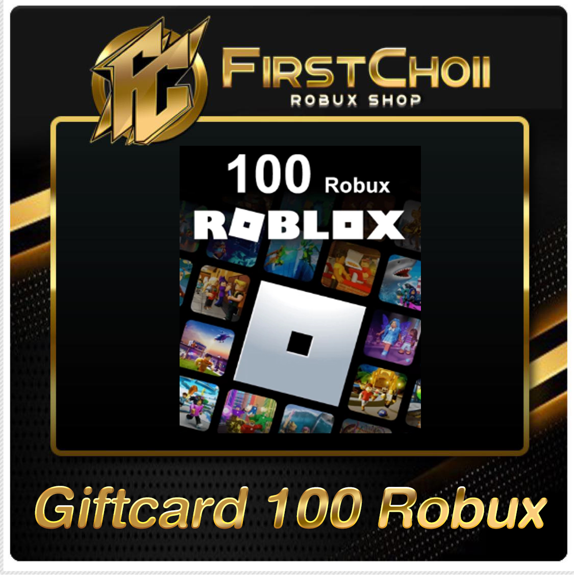 Firstchoii Robux Shop - หน้าหลัก