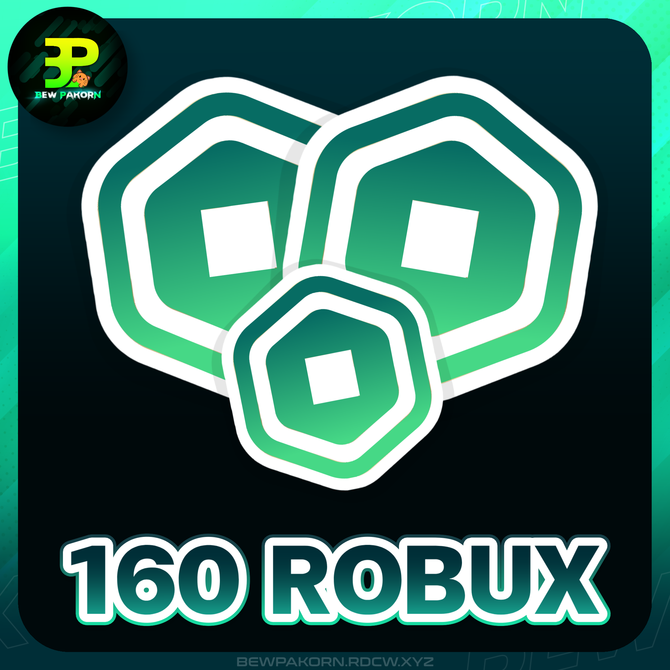 🧊 160 ROBUX • BewPaKorn SHOP